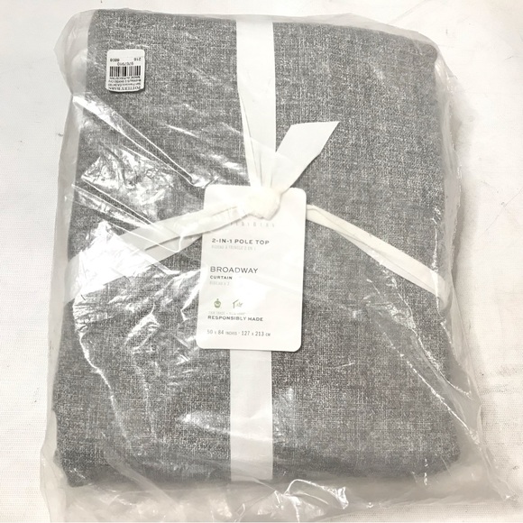 Pottery Barn | Accents | 2 Pottery Barn Broadway Curtains 2in Pole Top ...